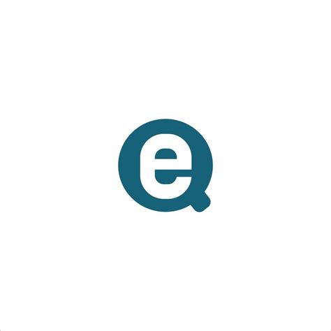 Initial Letter Eq Or Qe Logo Vector Logo Design 37463962 Vector Art At
