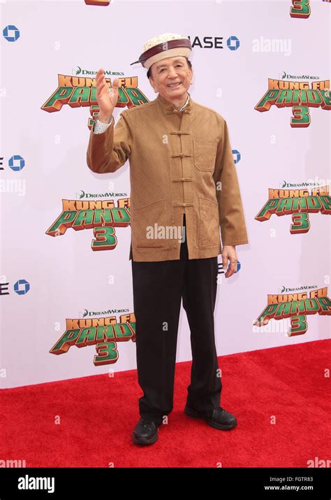 World Premiere Of Kung Fu Panda 3 Arrivals Featuring James Hong
