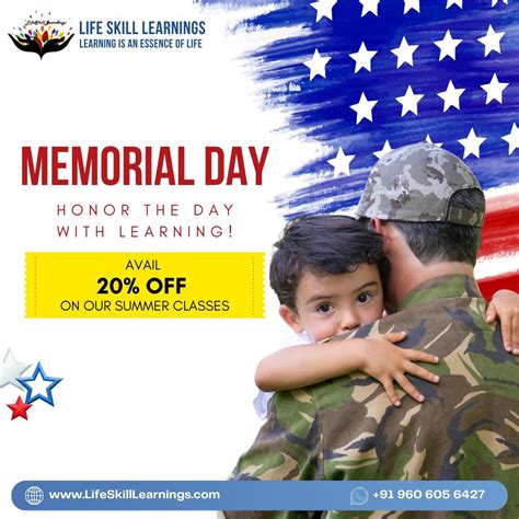 Life Skill Learning On Linkedin Lifeskillslearning Memorialday Us
