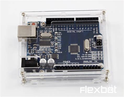 Carcasa Arduino Uno Flexbot