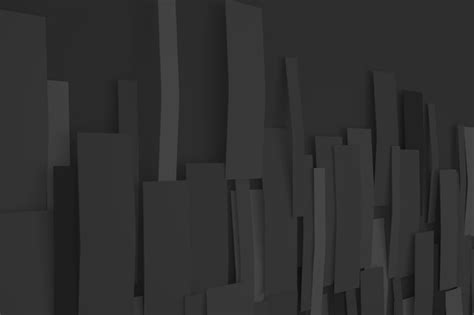 Premium Photo Dark Monochrome Minimal Geometry Background