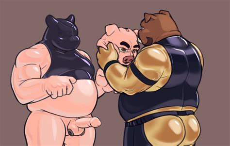 Rule 34 2024 5 Fingers Anthro Big Penis Biped Bodysuit Bondage Brown