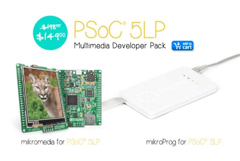 Psoc 5lp Multimedia Developer Pack