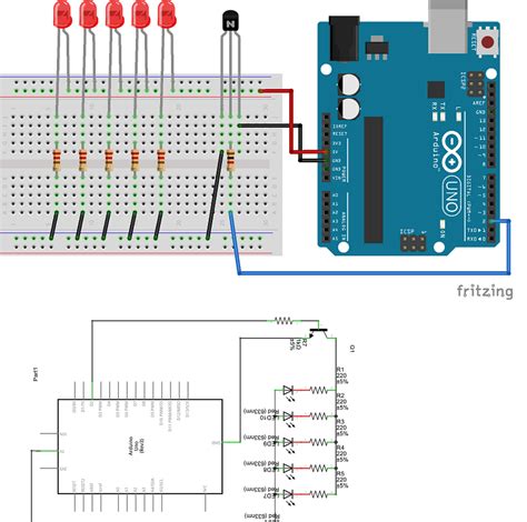 Arduino Uno Using External Power Supply To Power Leds On Multiple Pins A A Arduino Stack
