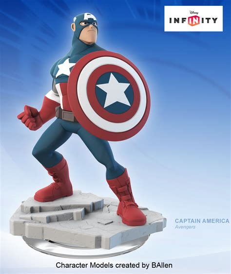 Artstation Disney Infinity Captain America