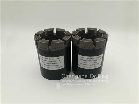 Hq Impregnated Diamond Core Bit W Matrix Impregnated Diamond Core Bit