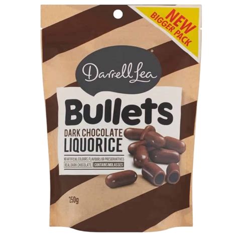 Darrell Lea Dark Bullets Aussie Foods