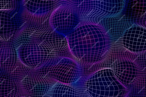 Free Vector Gradient Grid Background