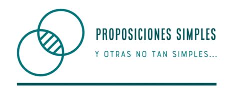 Conjunción Proposiciones Simples