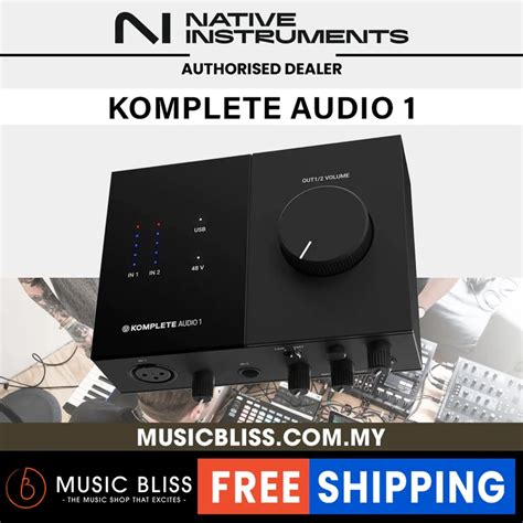 Native Instruments Komplete Audio 1 Usb Audio Interface Total Music