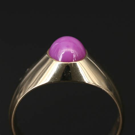 14k Star Ruby Ring Ebth