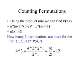 Statistics And Probability Permutations Pptx