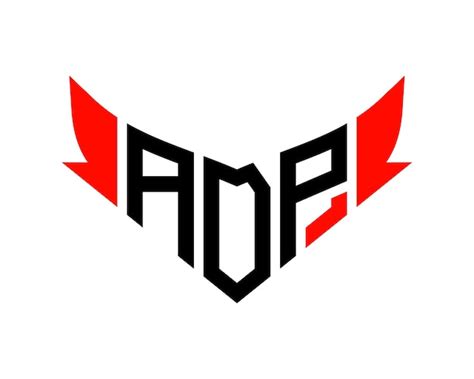 Premium Vector Adp Letter Logo Design