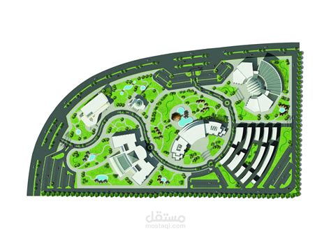 لاند سكيب لقرية للفنون و الحرف مستقل