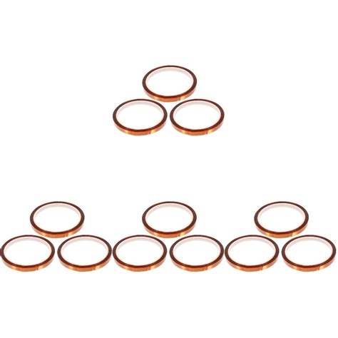 Mlins 12 Rolls Thermal Insulation Tape Chip Thermal Insulation Tape