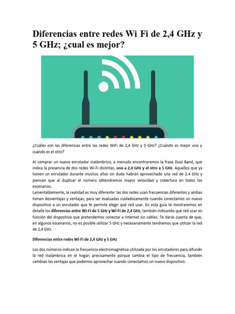 Diferencias Entre Redes Wifi Pdf Ieee 80211 Wifi