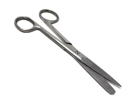 Turkey Creek Trading Company Inc 6 5 Blunt And Sharp Straight First Aid Utility Scissor
