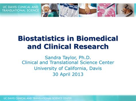 Biostatistics In Biomedical And Clinical Research