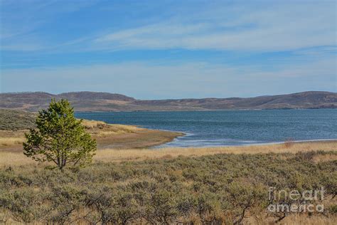 2 The View Of Strawberry Reservoir In Heber City Utah Photograph By