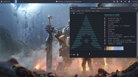 Archcraft com XFCE Minha Personalização Diolinux Plus