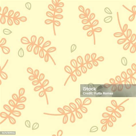 복고풍 야생화 패턴입니다 식물 흩어져있는 무작위 매끄러운 질감 패션 프린트용 흰색 배경에 손으로 그린 스타일로 인쇄 0명에 대한 스톡 벡터 아트 및 기타 이미지 Istock