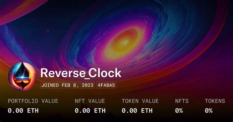 Reverse Clock Profile Opensea
