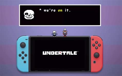 Undertale For Nintendo Switch Features An Exclusive New Battle