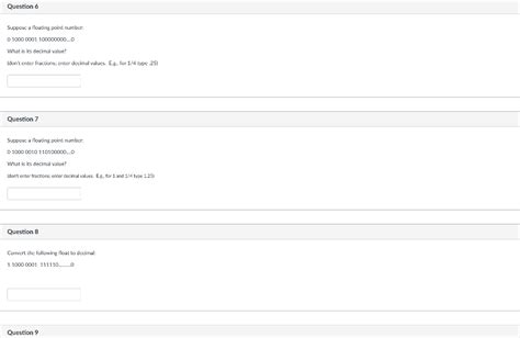 Solved Suppose A Floating Point Number Chegg