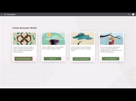 Free Video Create Deploy And Test A Semantic Model In Oracle Analytics Semantic Modeler From