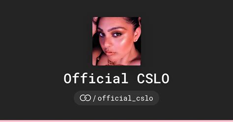 Official Cslo Official Cslo · Solo To