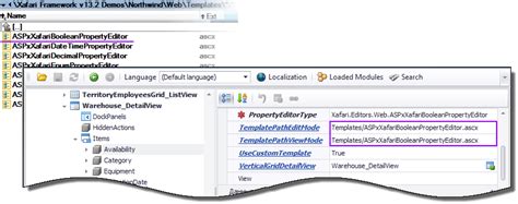 Design Time Features