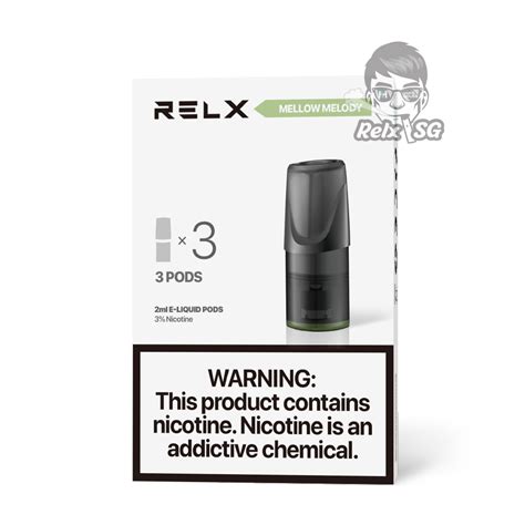 Relxsg RELX Classic Pod RELX Refil Pod Flavour RELX SG