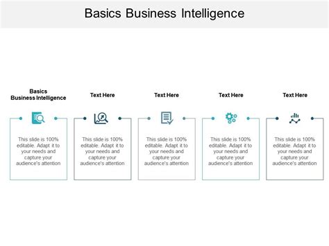Basics Business Intelligence Ppt Powerpoint Presentation Portfolio Icons Cpb Templates
