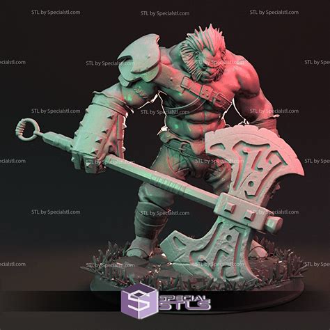 Axe Stl Files From Dota 2 3d Model Specialstl
