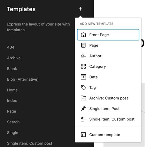 Block Theme Template For A Custom Post Type