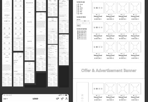 Wireframe Design For Web Application On Behance
