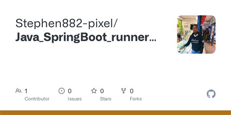 github stephen882 pixel java springboot runnerzapplication api