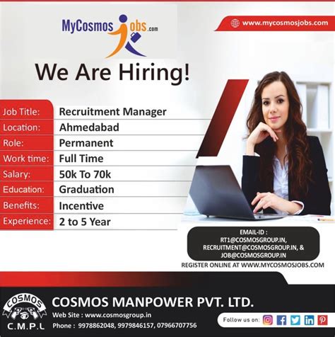 Rahul Panchal Rj On Linkedin We Are Hiring Recruitment Manager