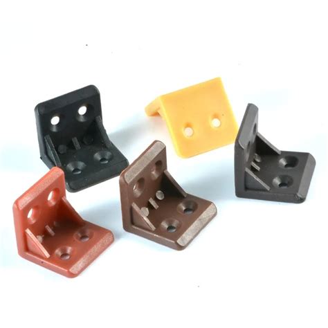 플라스틱 L 모양 각도 선반 브래킷 플라스틱 브래킷 Vt 12018