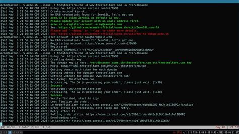acme sh nginx walkthrough youtube