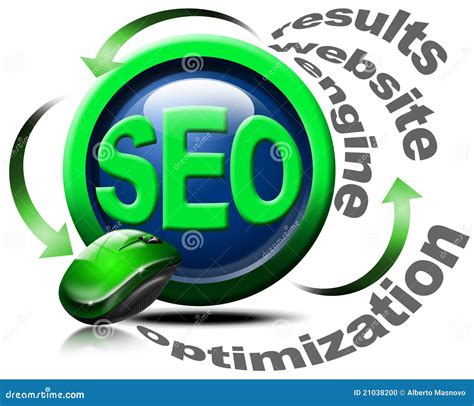 Search Engine Optimization Web Seo Stock Illustration Illustration