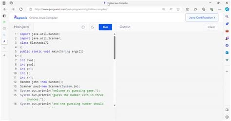 John Nagidi On Linkedin Task 1 Guessing A Number With The Help Of Java Internpe