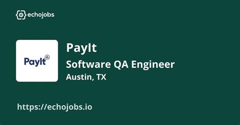 payit is hiring software qa engineer automation usd 70k 100k austin tx [api sql java python