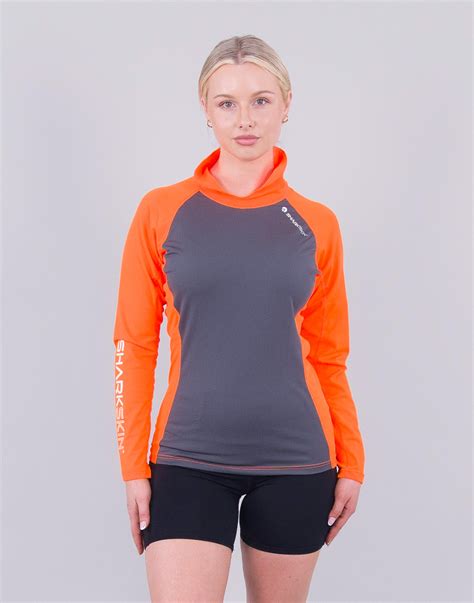 Rapid Dry Rashie Long Sleeve With Collar Unisex Sharkskin