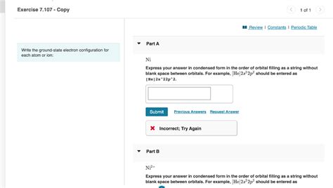 Solved Write The Ground State Electron Configuration For Chegg Com