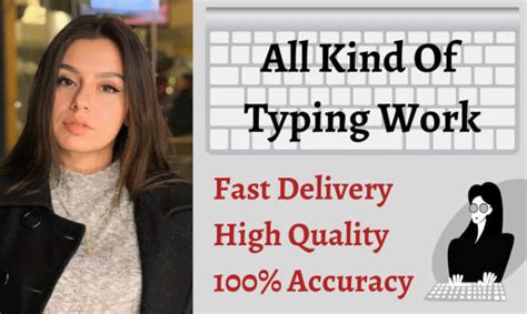 Do Accurate Fast Typing Job Your Pro Typist By Lujainkawak Fiverr