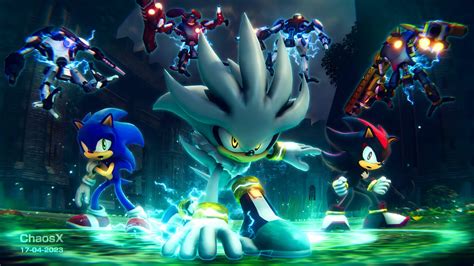 Sonic The Hedgehog 2006 — 8k Ultra Hd Wallpaper Shadow And Silver Showdown
