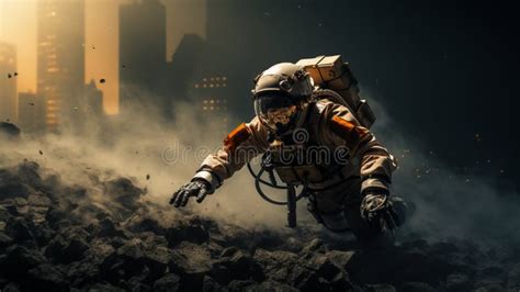 Space Exploration Map Of Communication Satellite Signal Transmission