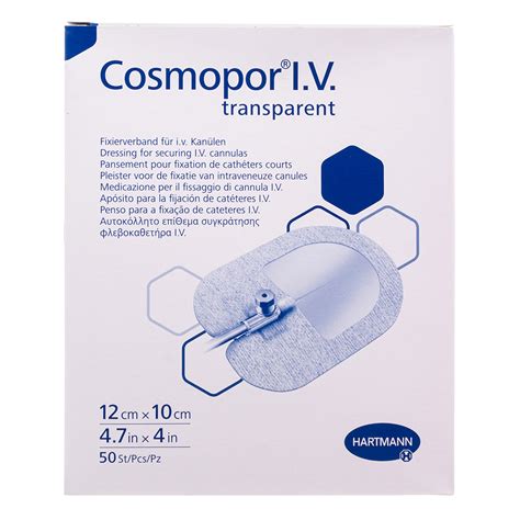 Повязка Cosmopor I.V. Transparent/Космопор I.V. Трансперент пластырного ...
