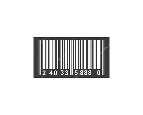 Premium Vector Barcode Vector Icon Illustration Design